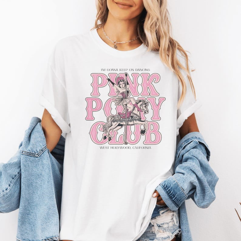 Pink Pony Club Chappell Roan Merch, Vintage-Inspired Pop Artist Apparel ...