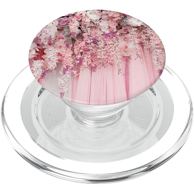 Pink Pop Socket Pink PopSockets for Women Cute Floral Pink PopSockets ...