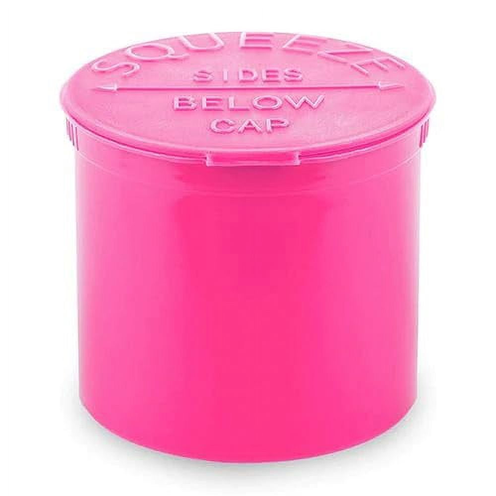Pink Pop Top Vial - Pink 90 Dram - 1 Oz - Child Resistant - (45 Count ...