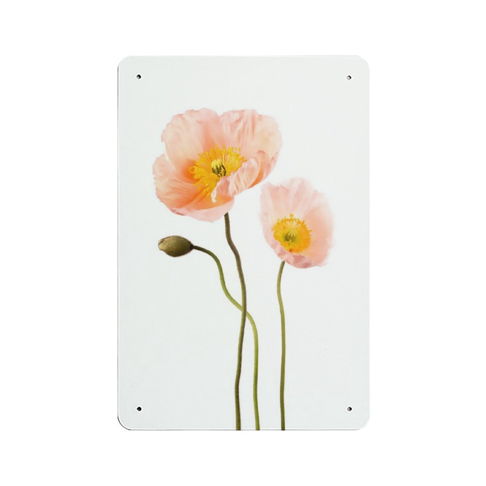 Pink Poppies Flower Photograph - Flower Wall Art Coral Pink Decor ...