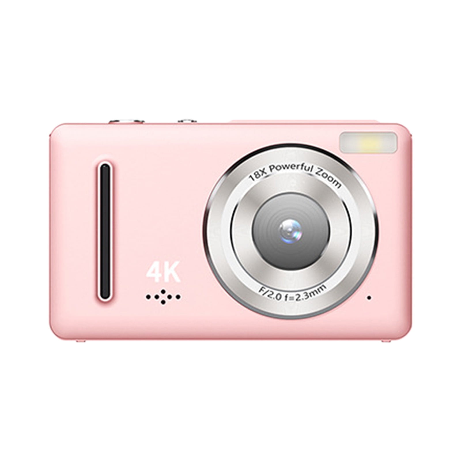 Pink Portable Digital Camera Compact Camera 2.4 Inch Screen 18X Digital ...