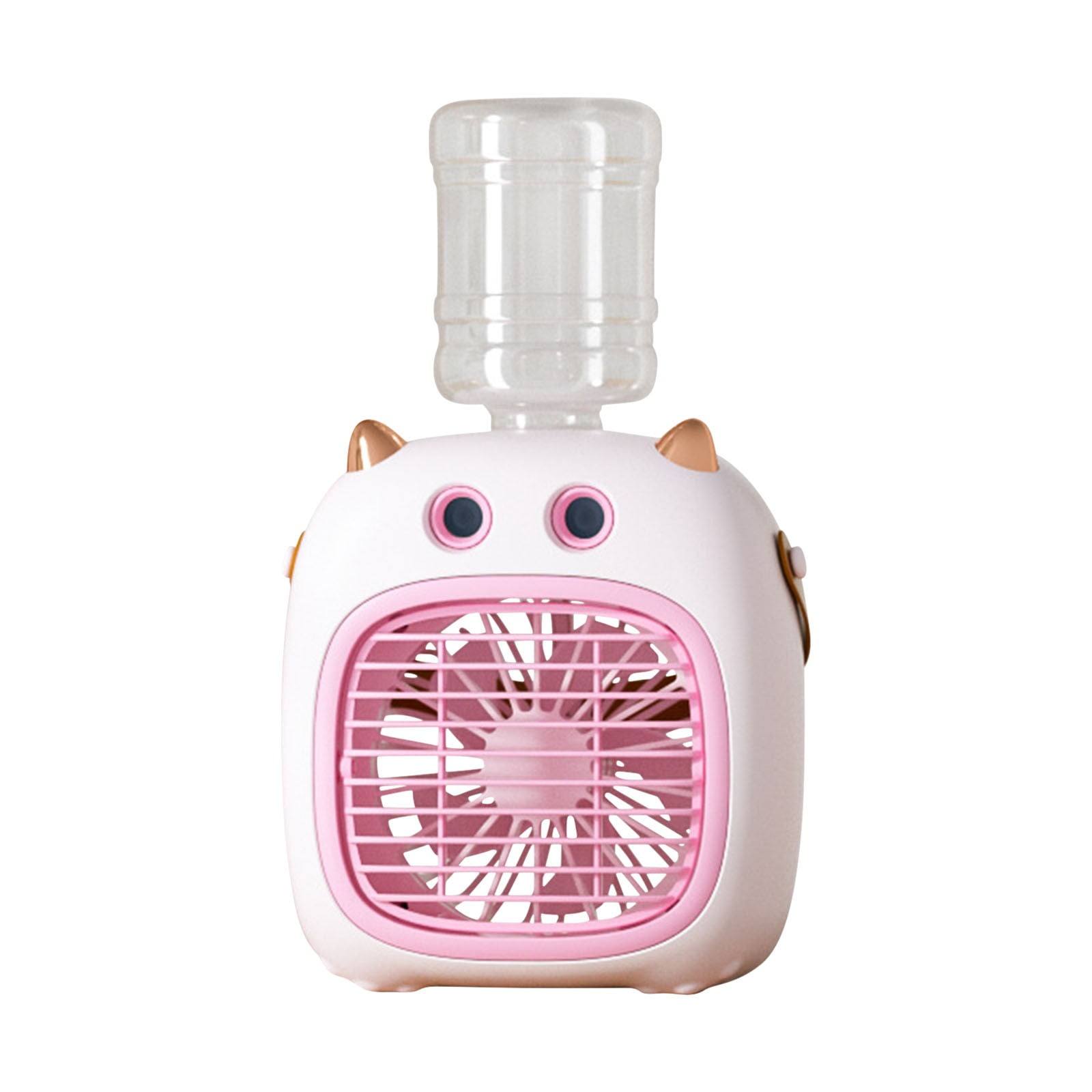 Pink Portable Mini Evaporative Cooler Usb Conditioner Water Bottle ...