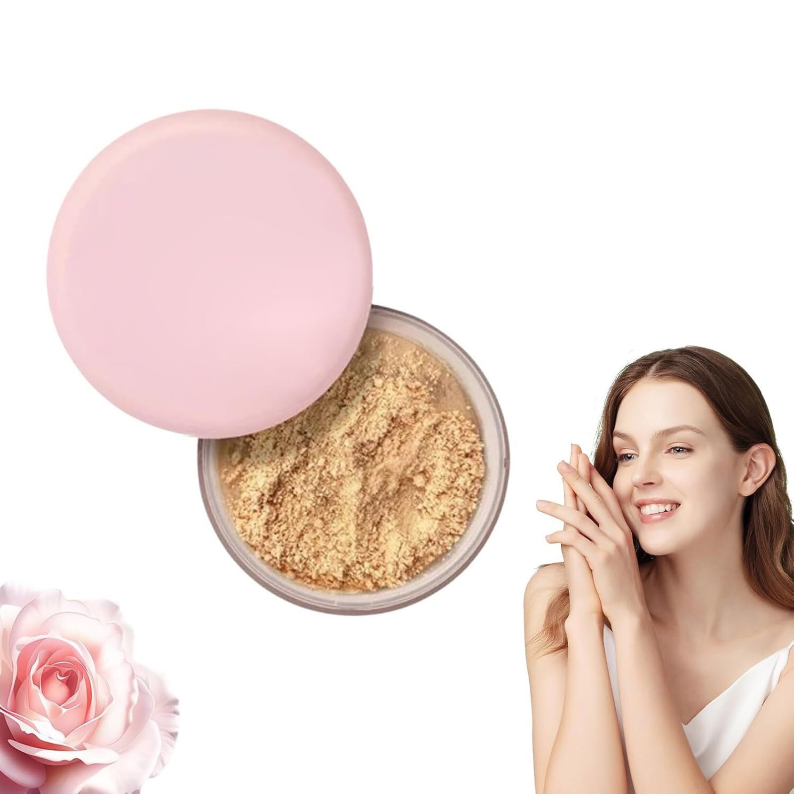 Pink Powder,Blurring Setting Powder, Beauty Setting Powder,Blurring ...