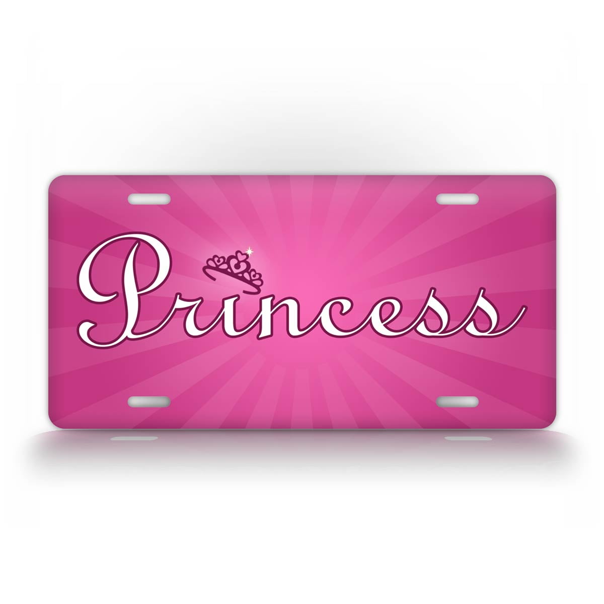 Pink Princess License Plate - Walmart.com