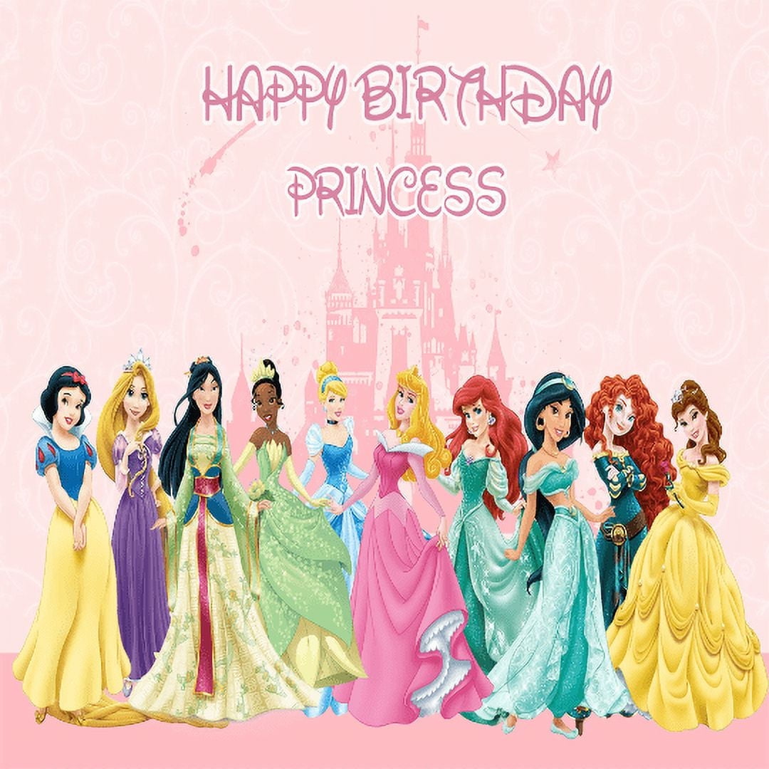 VAK Decorative 7x5feet Princess backdrop, Multicolor - Walmart.com