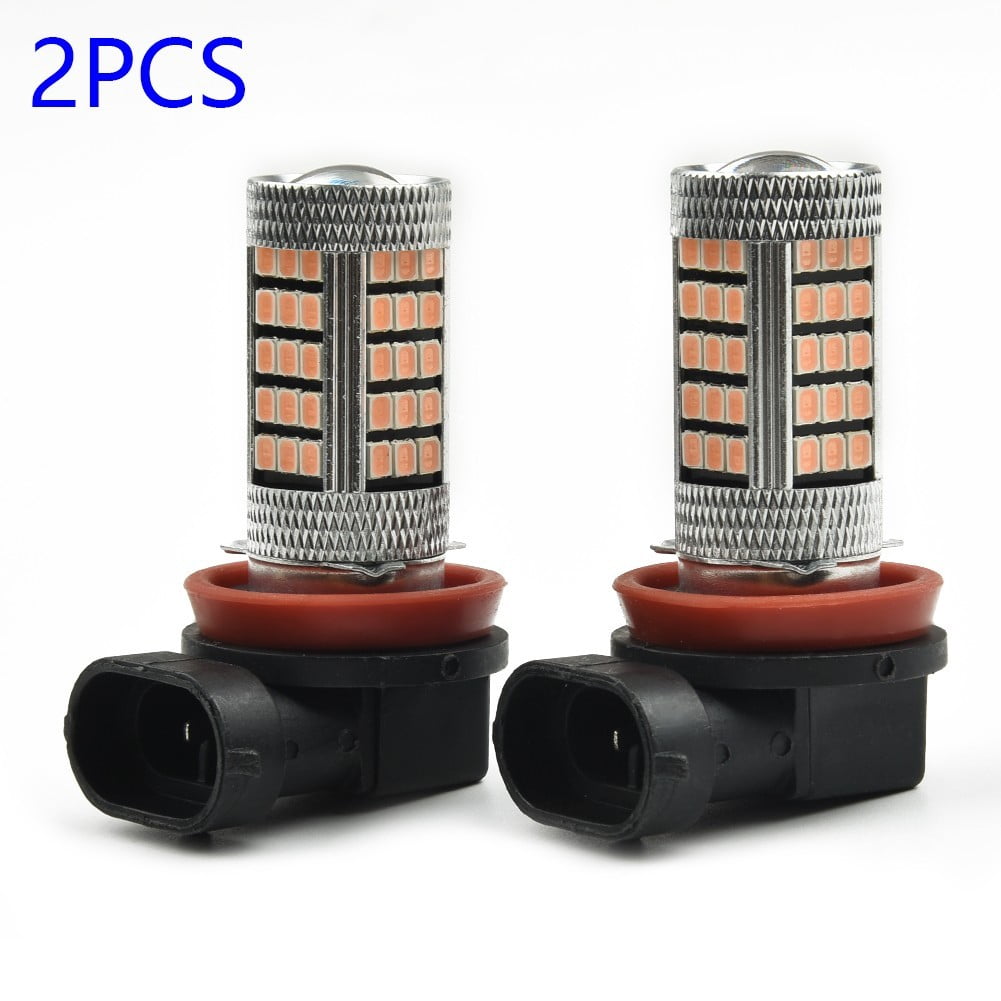 Pink Purple H11/H8 LED Fog Driving Lights 12V DRL Bulbs Optimal Beam ...