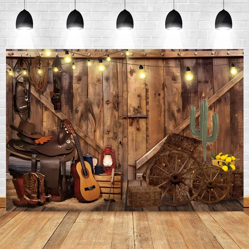 Pink Red Barn Wood Door Backdrop Vintage Western Farmhouse Baby Shower ...