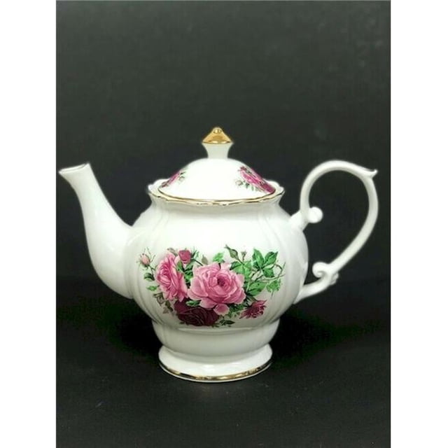 Pink & Red Roses Teapot - Walmart.com