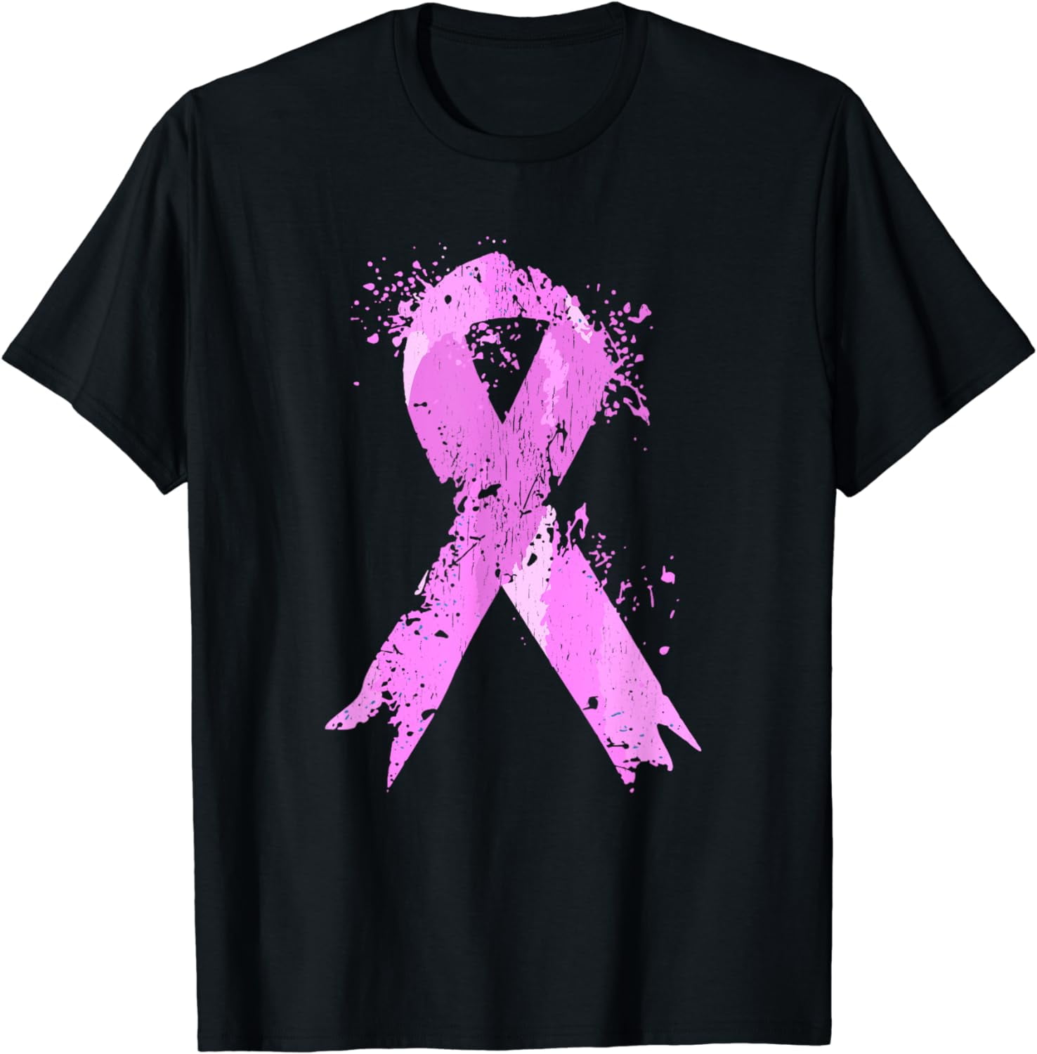 Pink Ribbon Breast Cancer Awareness Breast Cancer Walk T-Shirt ...