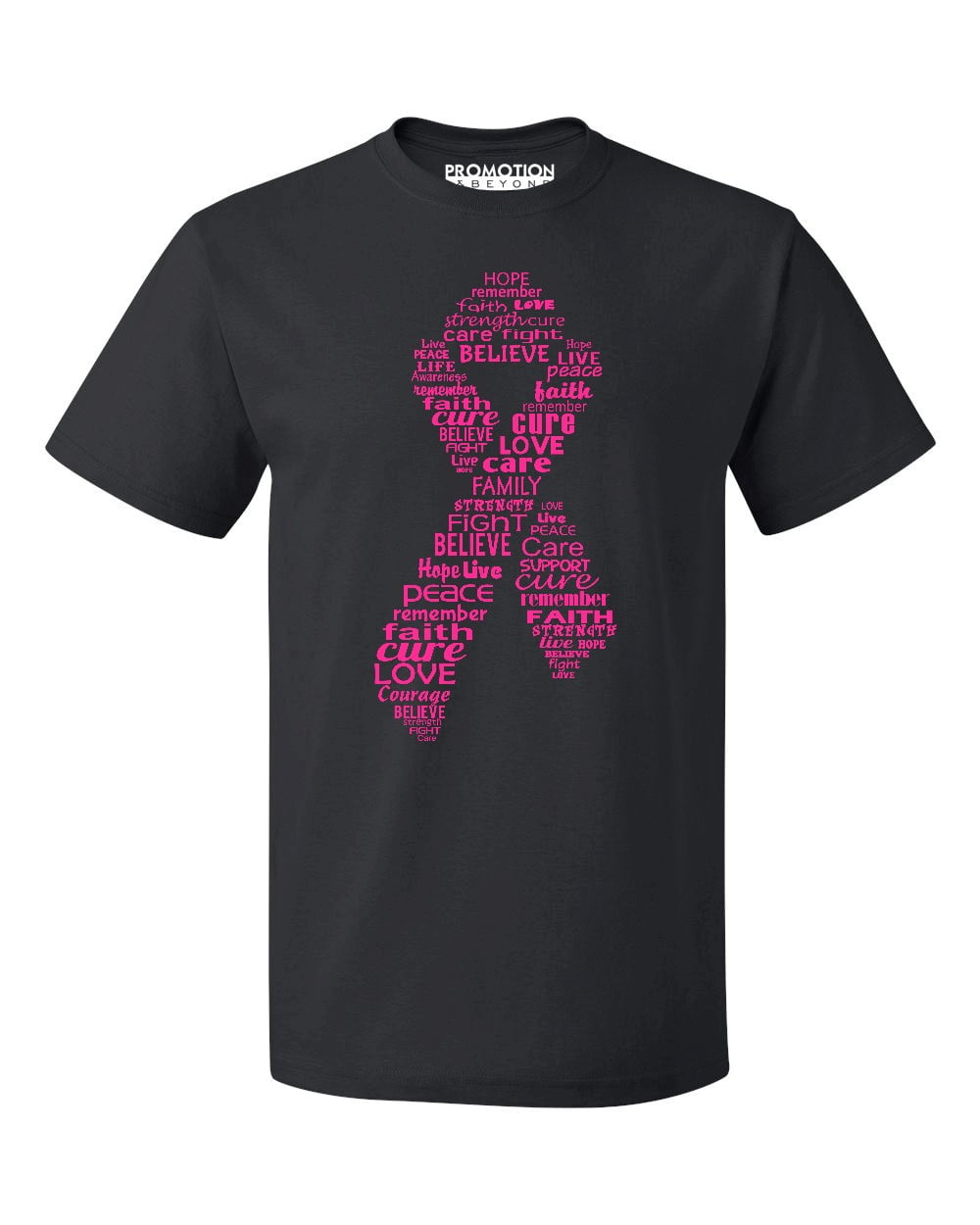Pink Ribbon Breast Cancer Awareness Support Family Friends Run Walk ...