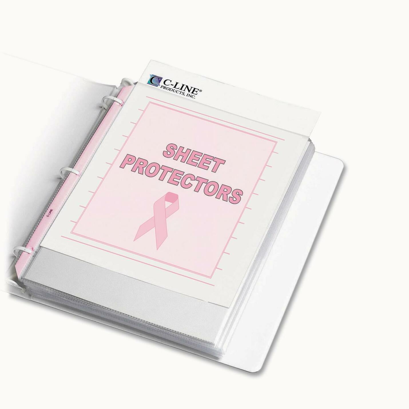 Pink Ribbon Sheet Protector - Walmart.com