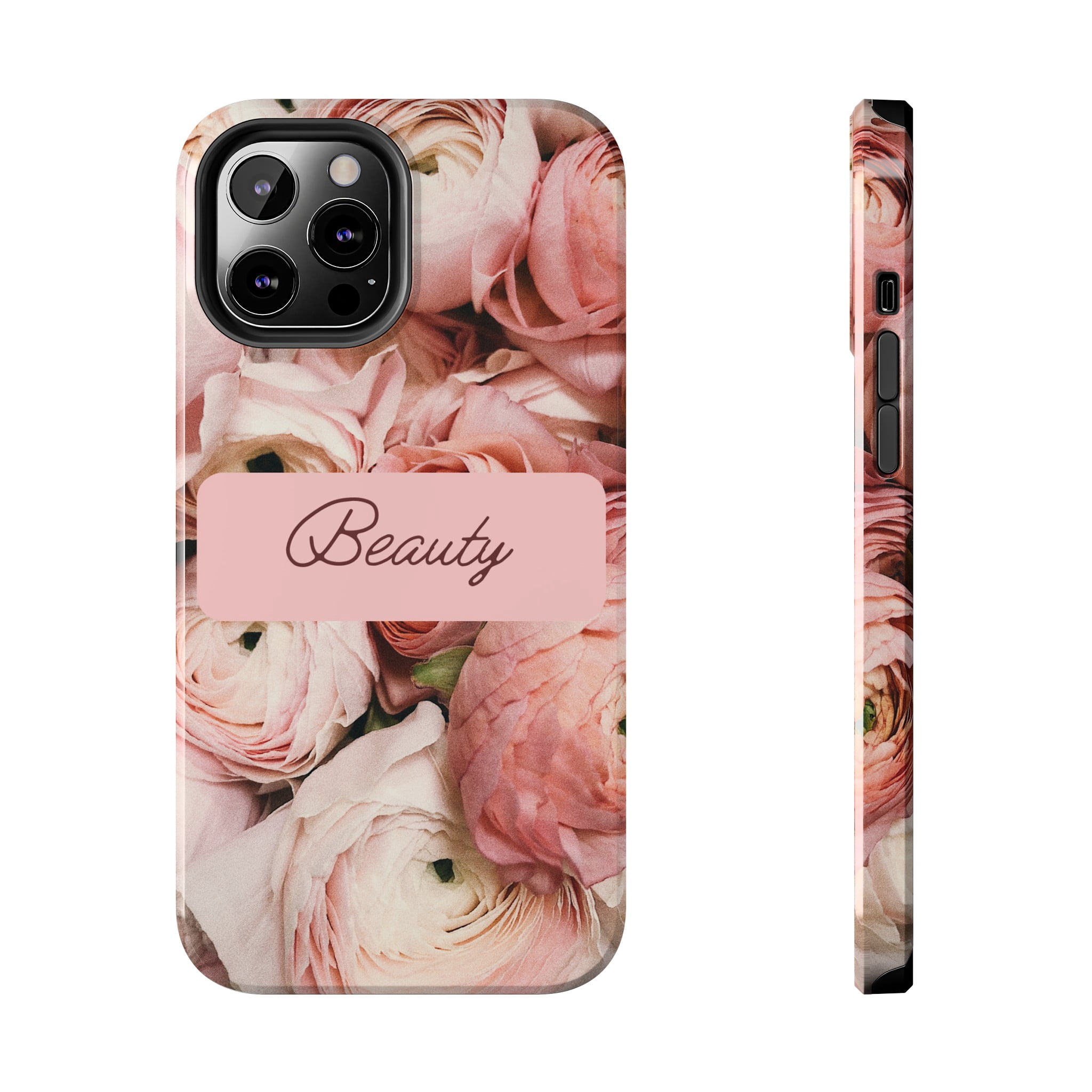 Pink Rose Beauty Tough Phone Cases - Walmart.com