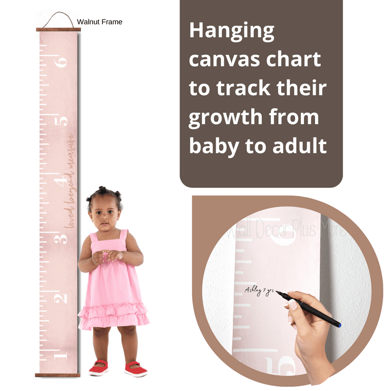Pink Growth Chart
