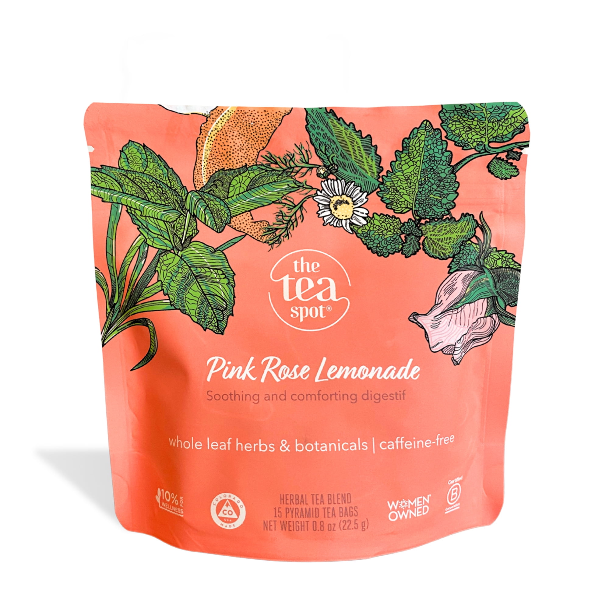 Pink Rose Lemonade by The Tea Spot - Walmart.com