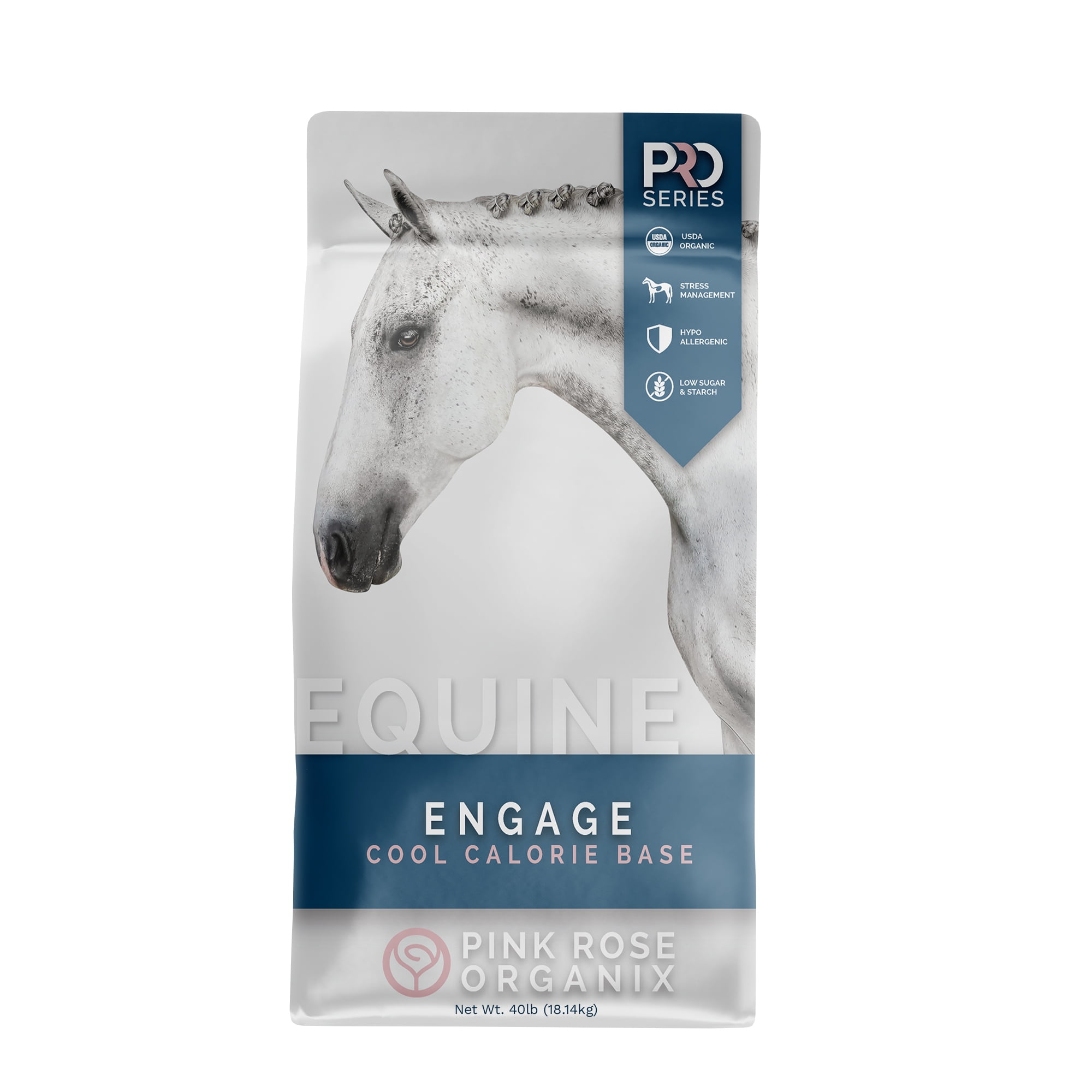 Pink Rose Organix PRO Series Engage Cool Calorie Base Equine Feed ...
