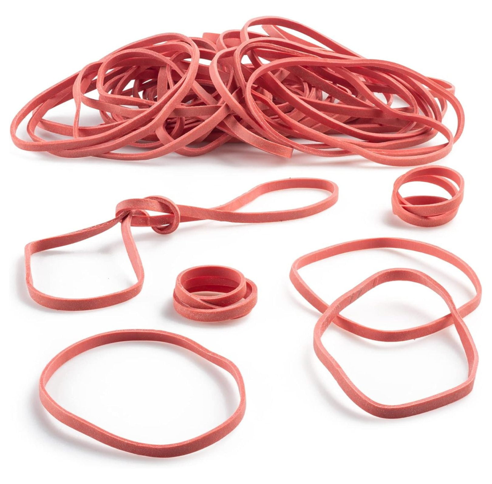Pink Rubber Bands Size 33 (3 1/2" x 1/8") - #33 Colored Rubber Bands ...
