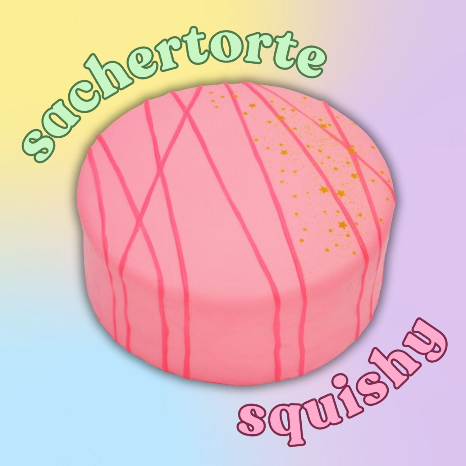 Pink Sachertorte Cake Jumbo Scented Squishy - Walmart.com