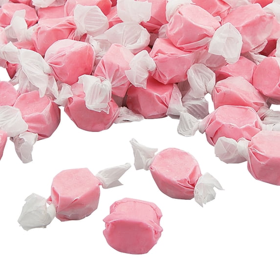 Walmart's Individually Wrapped Pink Salt Water Taffy Candy, 193 Pieces ...