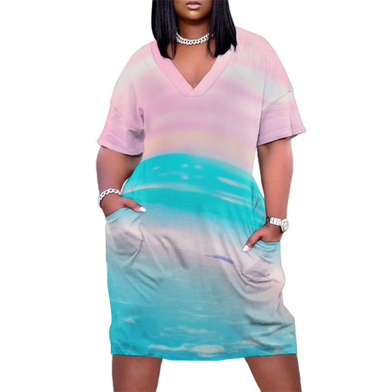 Pink Sand Beach Vibes Loose Pocket Dress Dresses Summer Summer Dresses ...