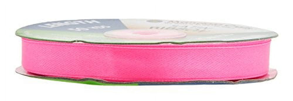 Pink Satin Ribbon 1/2 Inch 50 Yard Roll for Gift Wrapping, Weddings ...