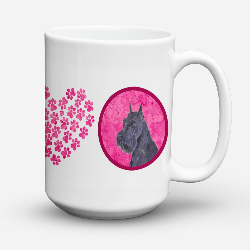 Pink Schnauzer Coffee Mug 15 oz - Walmart.com