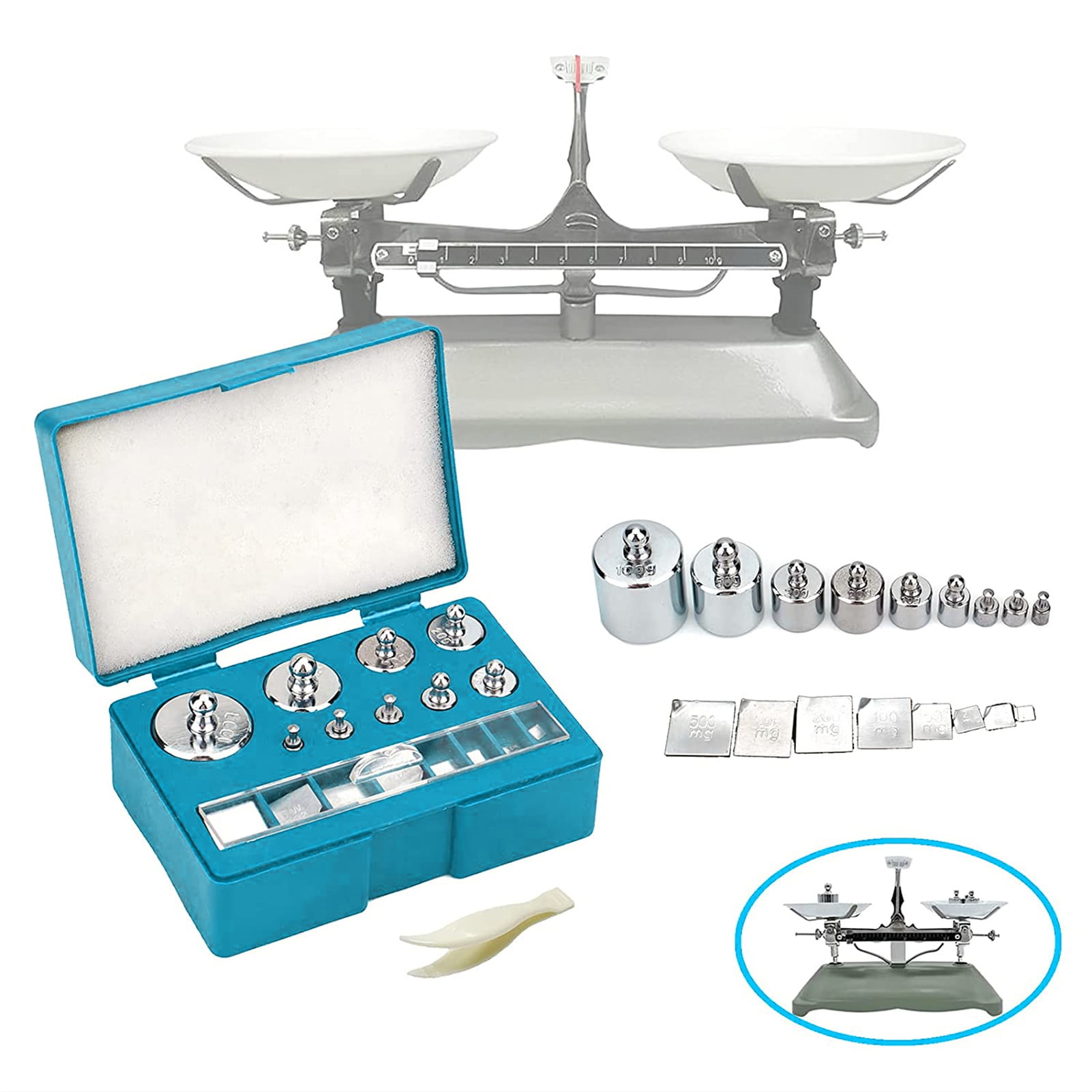 Pink Season 17Pcs/Set Calibration Weight Good Hardness High Accuracy ...