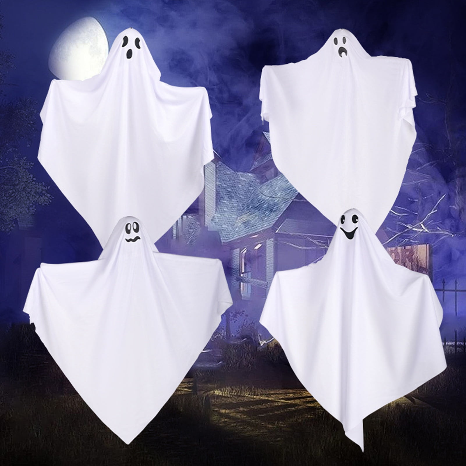 Pink Season Halloween Hanging Ghost Decoration Halloween Hanging Ghost ...