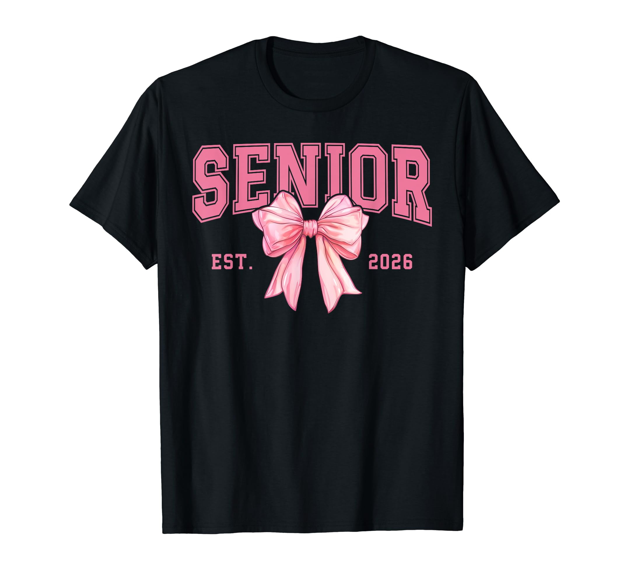 Pink Senior Class of 2026 Senior 2026 Grad Gift for Senior T-Shirt ...