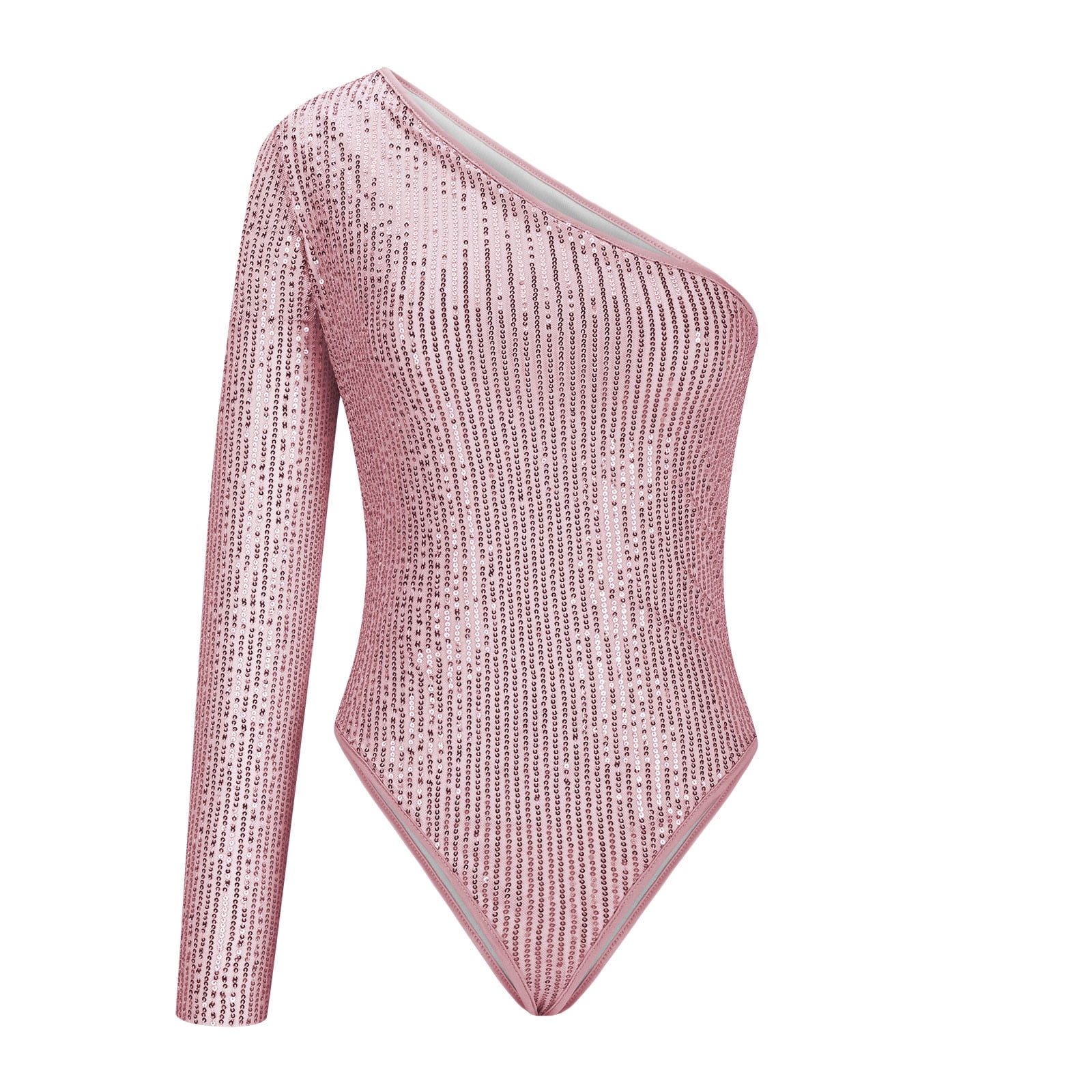 Pink Sequin Bling Sexy Shapewear for Teen Girls Slimming Tunic Bodycon ...