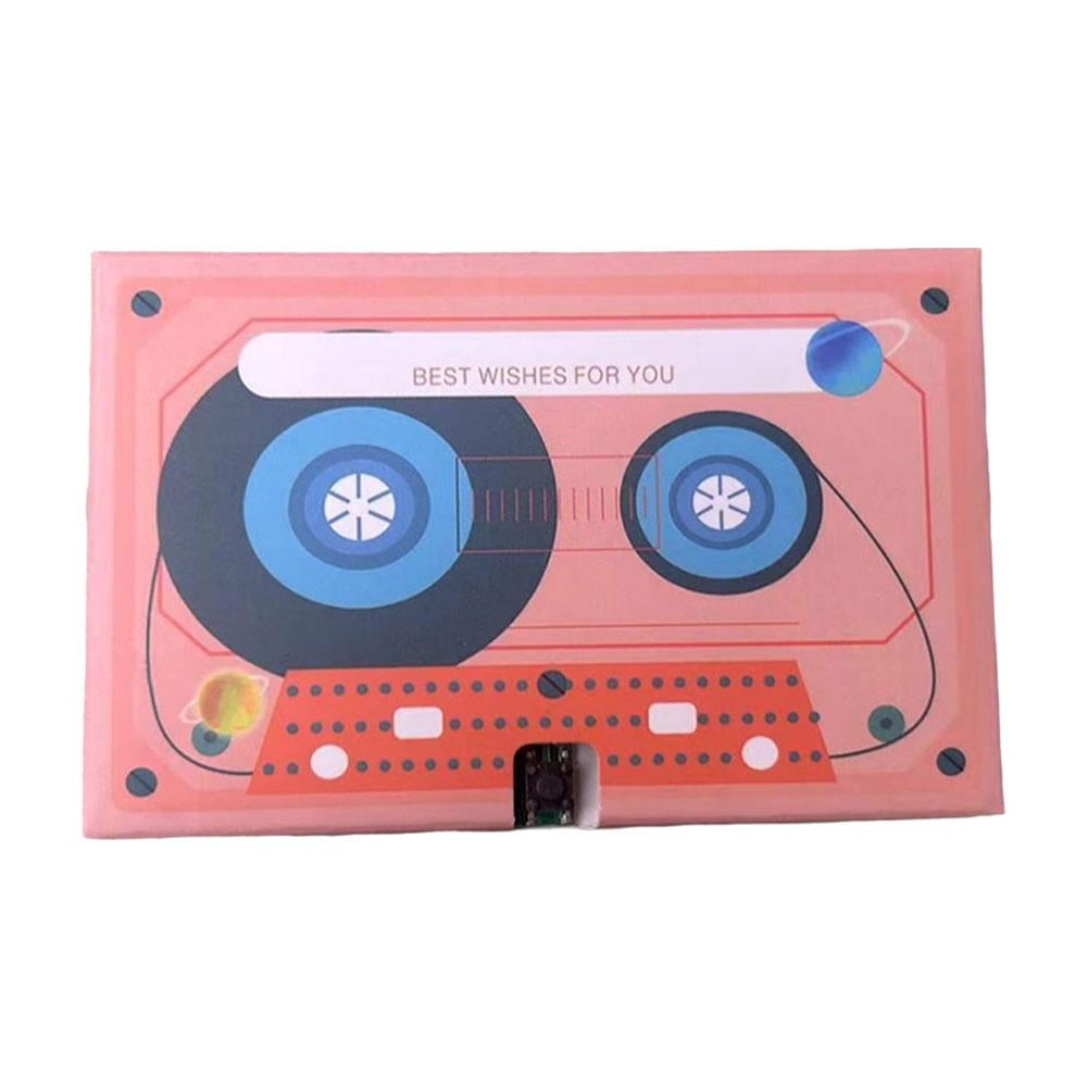 Pink Series Avalentines Day Gift Recording Tape Phonograph Card ...