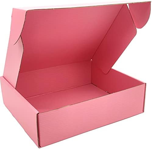 Pink Shipping Boxes for Small Business Pack of 25-10x8x2.7 inches ...