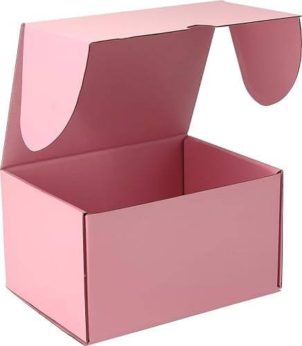 Pink Shipping Boxes for Small Business Pack of 15-12x9x6 inches ...