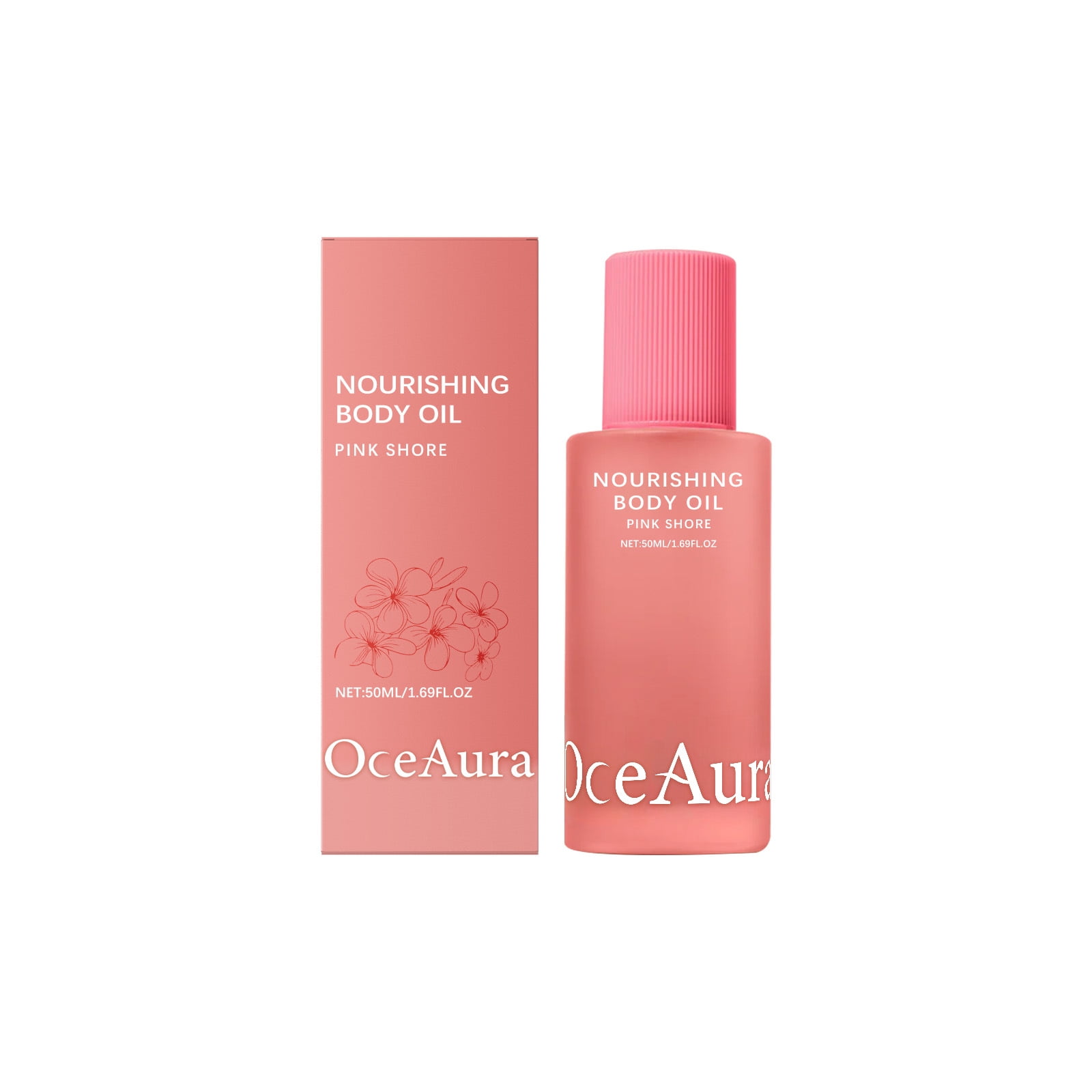 Pink Shore Nourishing Body Oil - Skin - enhancing Elixir - Walmart.com
