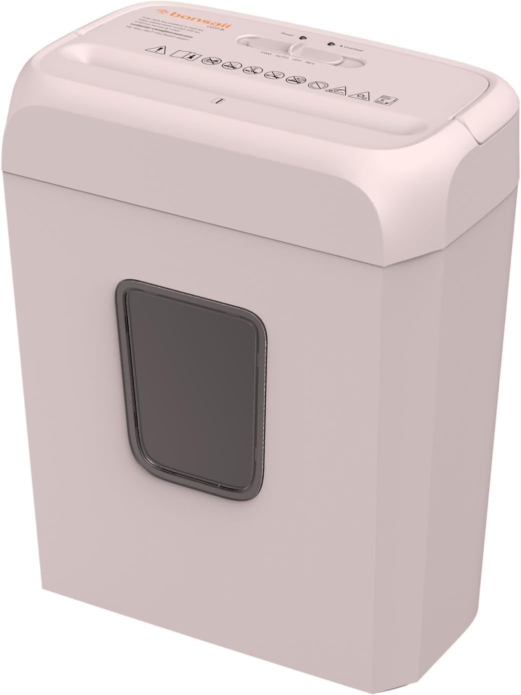 Pink Shredder, Compact for Office, Cross-Cut 6 Sheets, Security ...