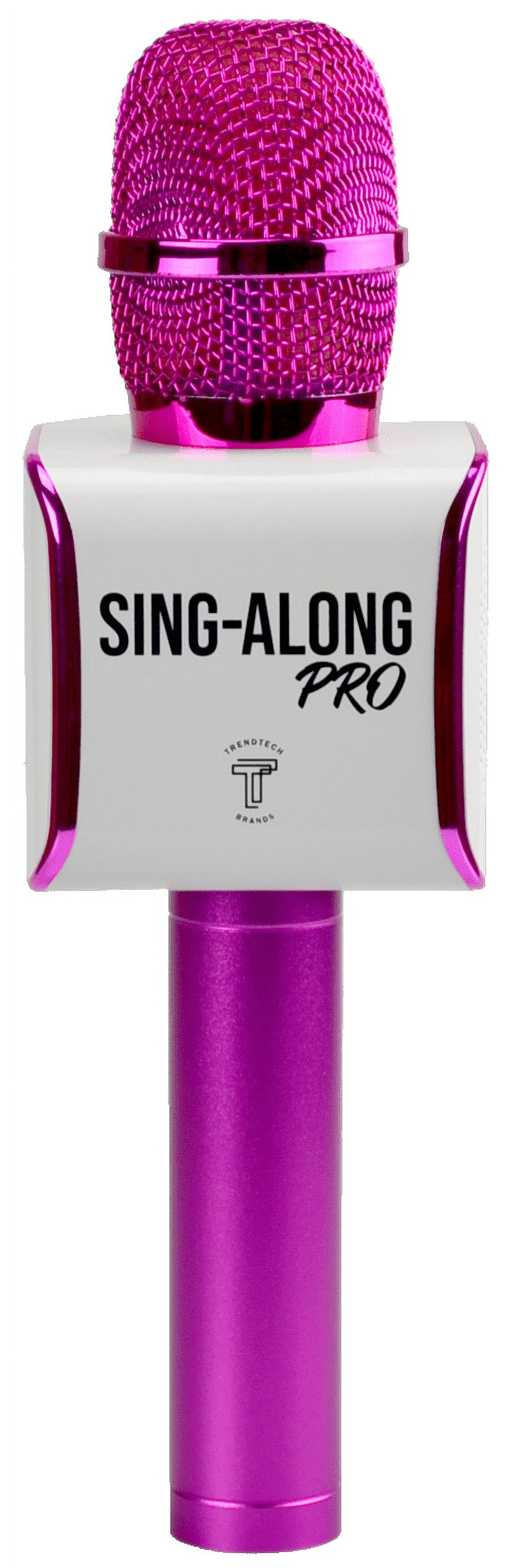 Pink Sing A Long Pro 3 Karaoke Bluetooth Microphone-(SA3-Pink ...