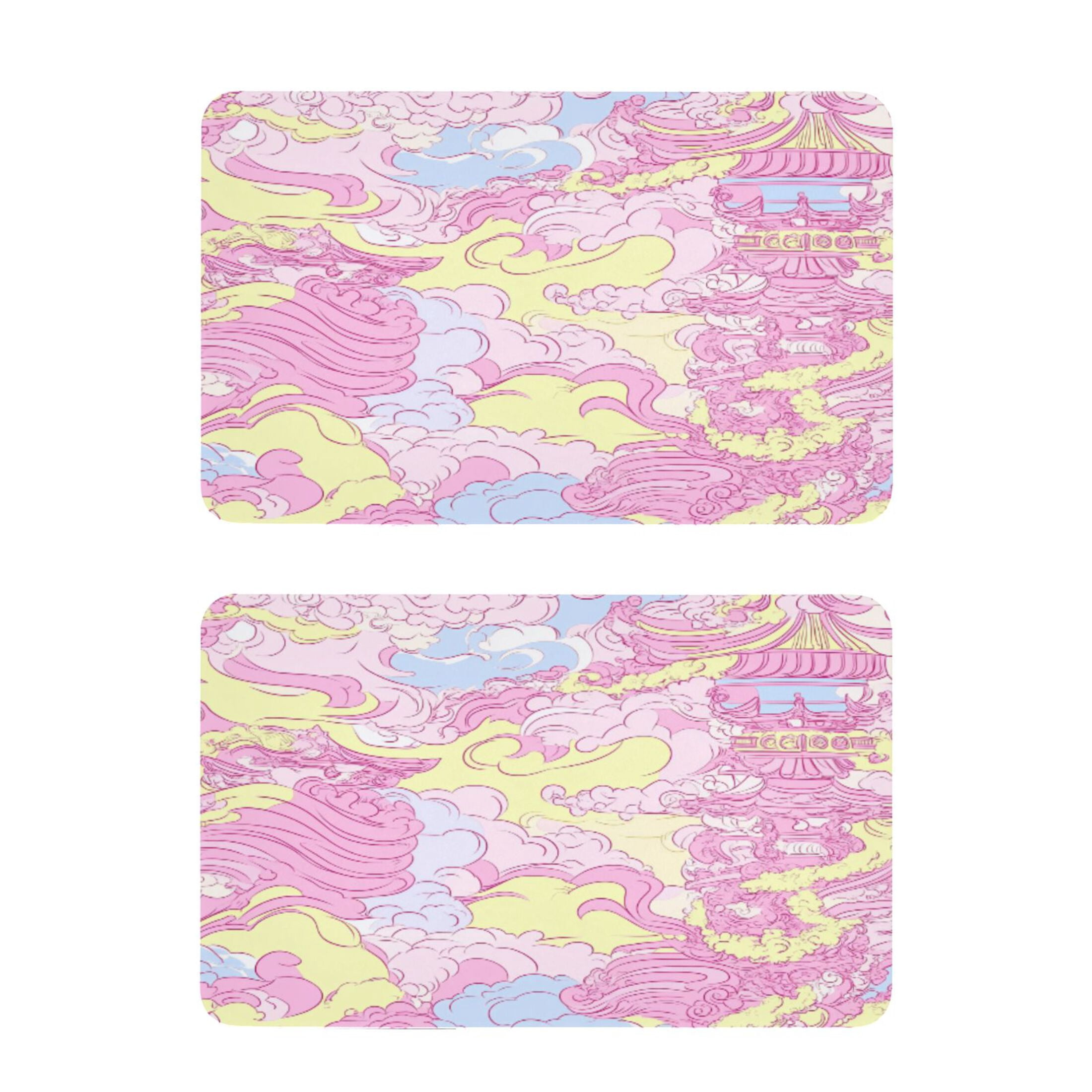 Pink Sky Tower 2 Pack 4x2.5 Inch Magnetic Stickers Thick and Strong for ...