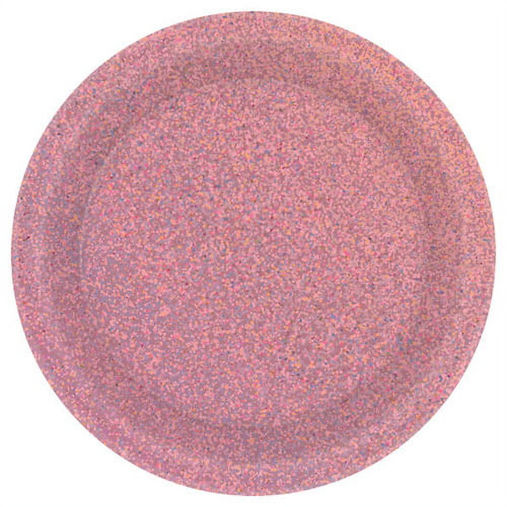 Pink Small Prismatic Paper Plates (8ct) - Walmart.com