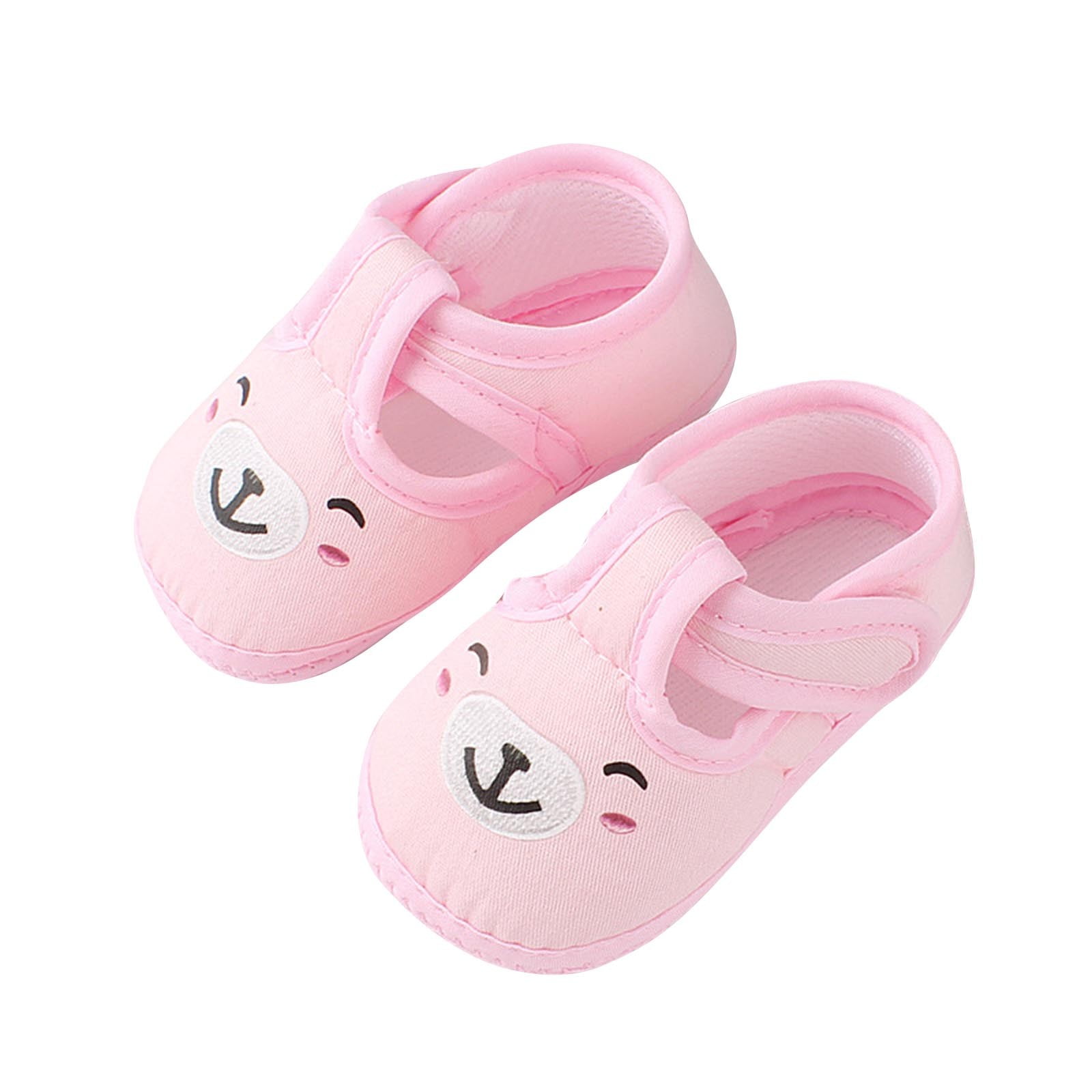 Pink Soft Sole Cloth Shoes For Toddlers With A Breathable Design And ...