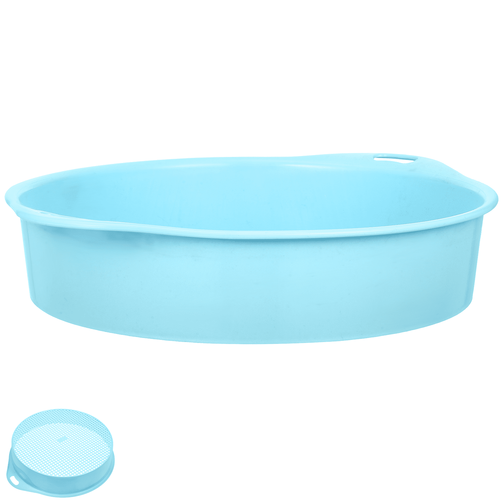 Pink Soil Sieve Multi use Sifter Sifting Pan Tool Rock Nursery Pots ...