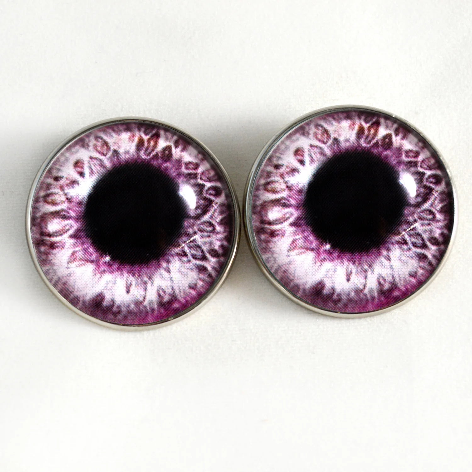 Pink Sparkling Sew-On Button Glass Eyes - Walmart.com