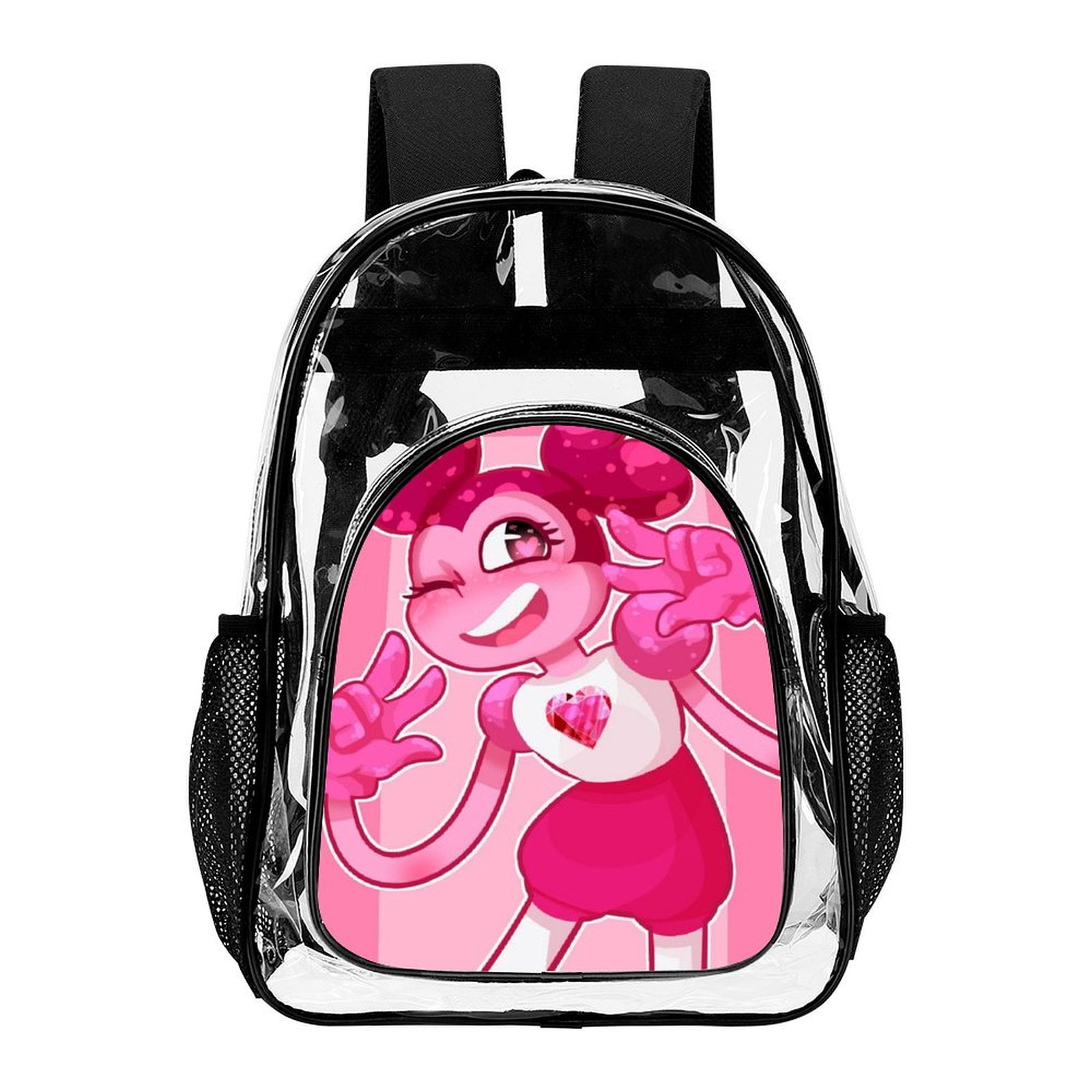 Pink Spinel Steven Universe Transparent Backpack Satchel Bookbag Schoolbag Daily Unisex Travel ...
