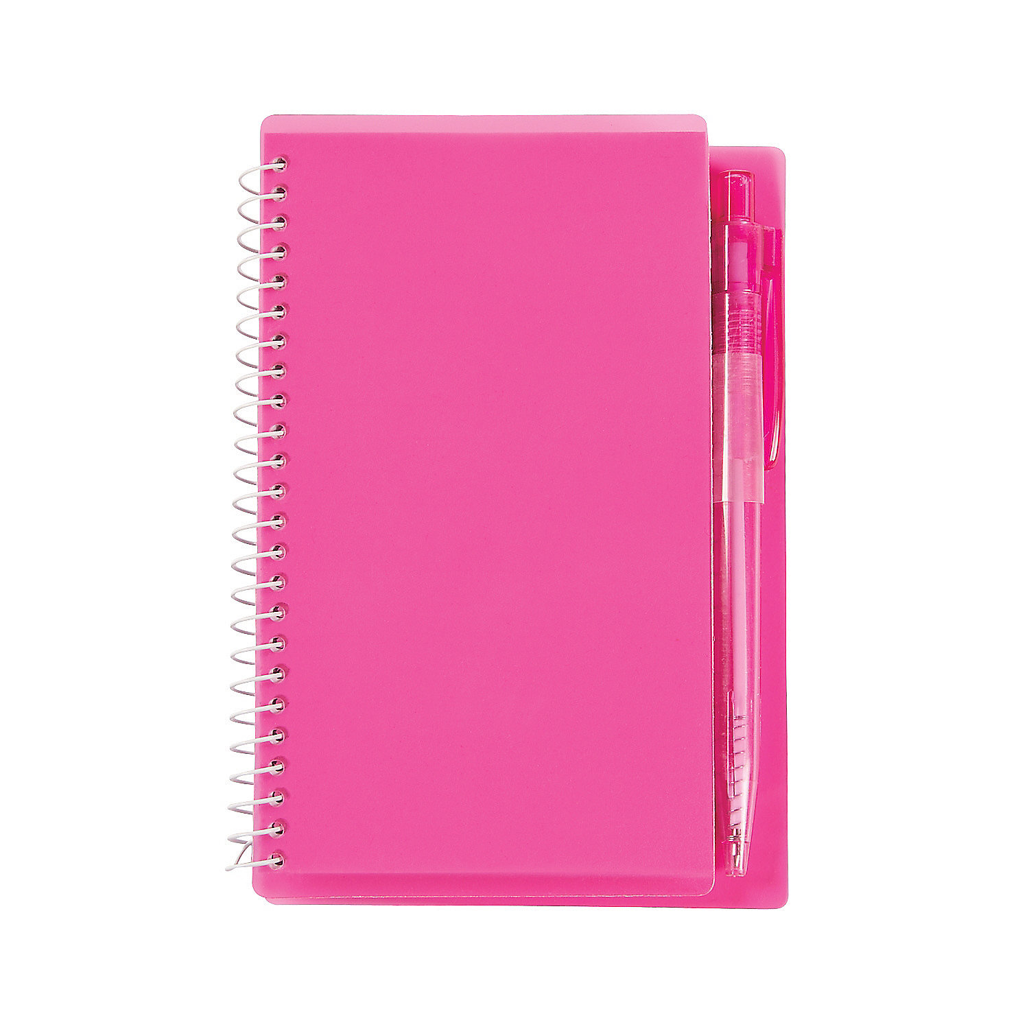 Pink Spiral Note Books & Pen Sets - Party Favors - 12 Pieces - Walmart.com