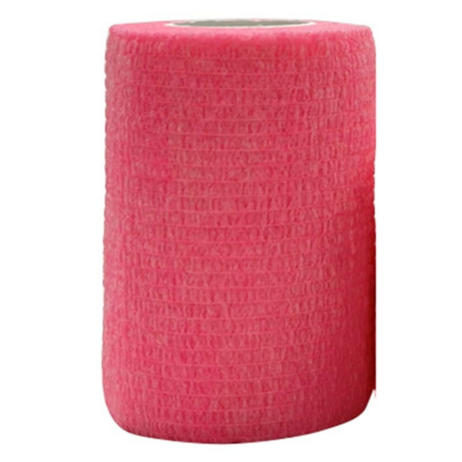 Pink Sport Self Adhesive Elastic Bandage Wrap Tape for Knee Support ...