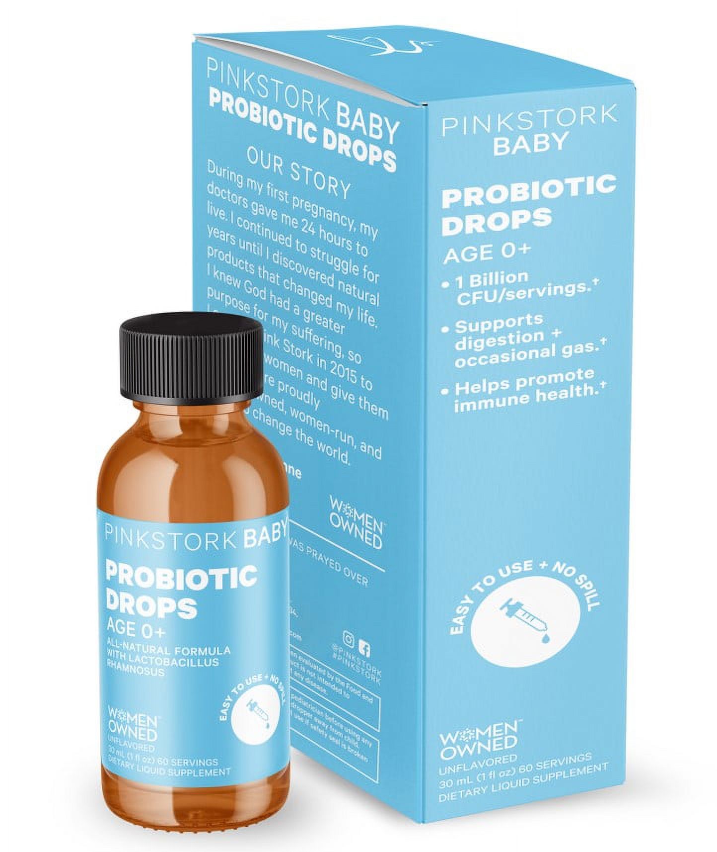 Parent's Choice Colic Drops Probiotic Supplement Birth+ - Walmart.com