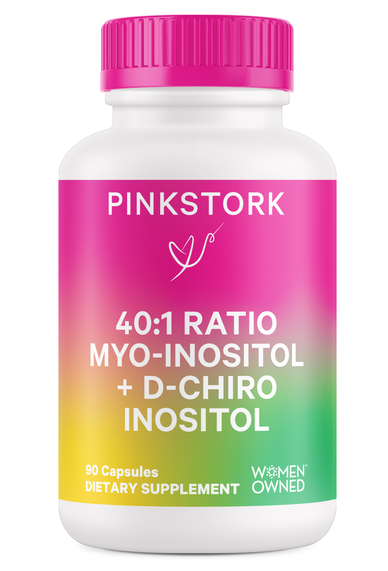 Pink Stork Myo-Inositol & D-Chiro Inositol - Ovarian Support Vitamin ...