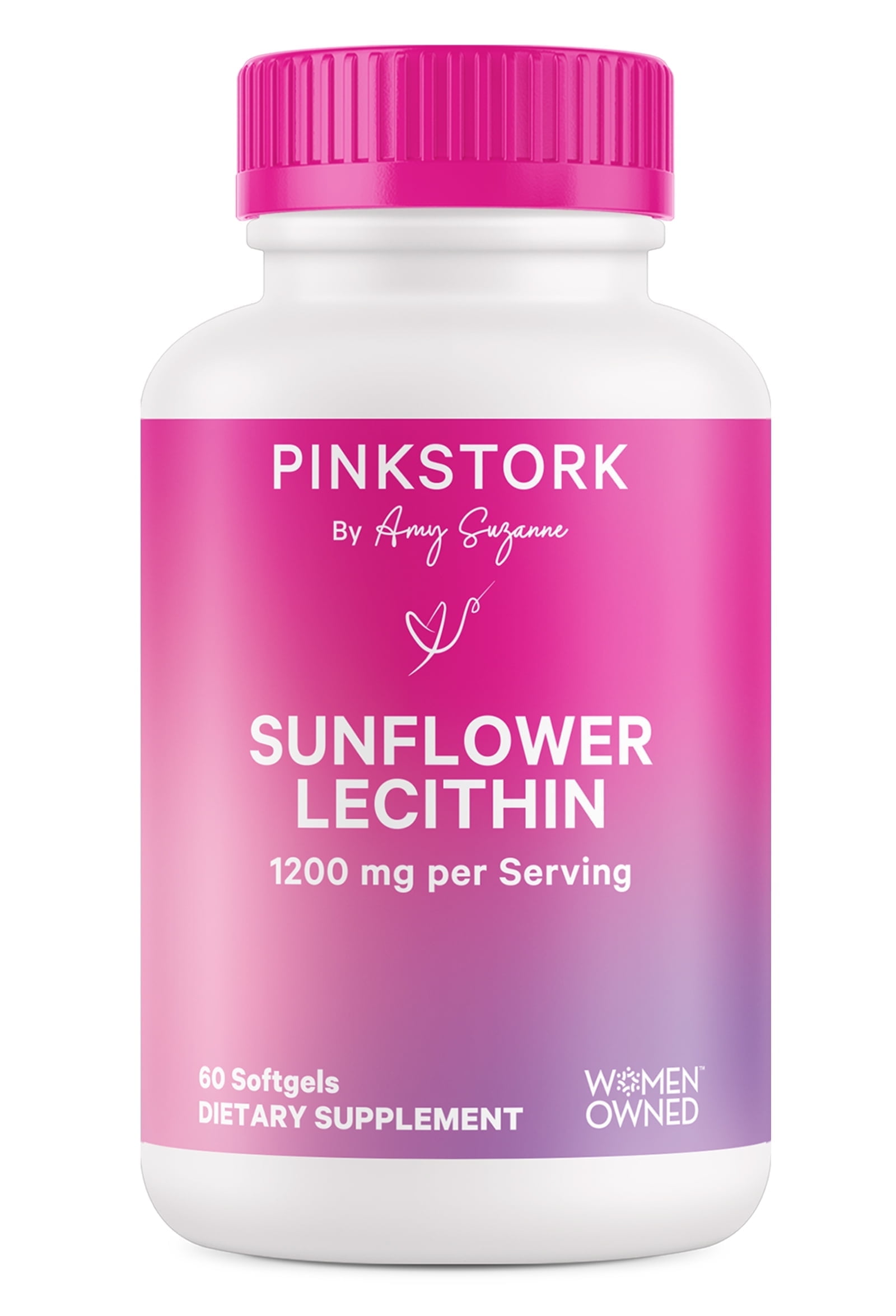 Pink Stork Sunflower Lecithin Supplement for Clogged Milk Ducts - 60 ...
