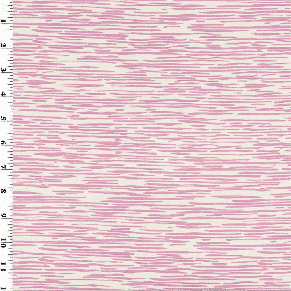 Pink Stripe Texture Print Sateen Home Decorating Fabric, Fabric By the ...