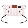 Pink Striped Half Waist Apron Modern Farmhouse Stripes Rustic ...