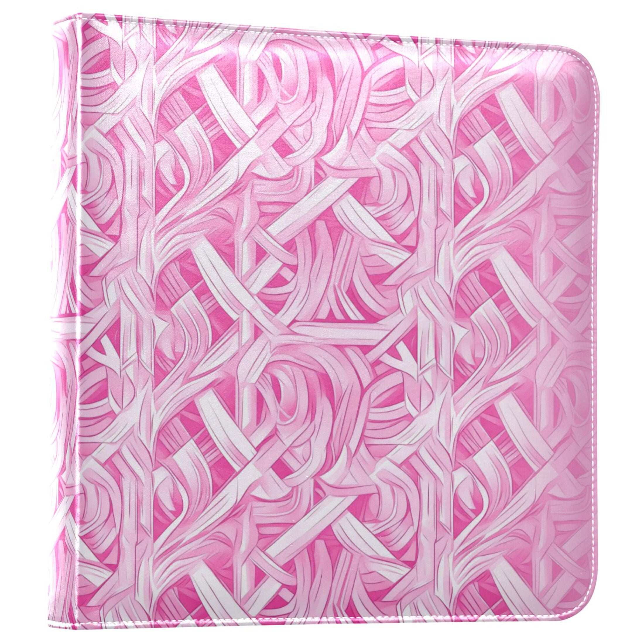 Pink Style Pattern Large Photo Album Self Adhesive 20 Blank Pages for ...