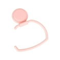 Pink Suction Cup Towel Rack, Bathroom Organizer, Adhesive Hook With ...